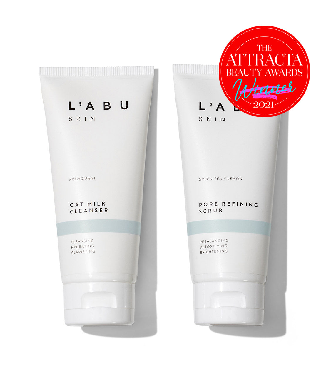 Gentle Daily Cleanser & Face Scrub Duo | For Radiant Skin – L'abu Skin